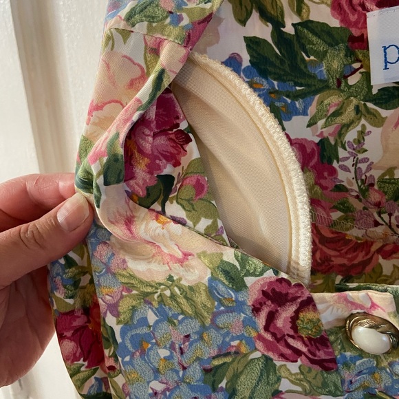 Periwinkle by Barlow | Tops | Periwinkle Brand Floral Button Up Shirt ...